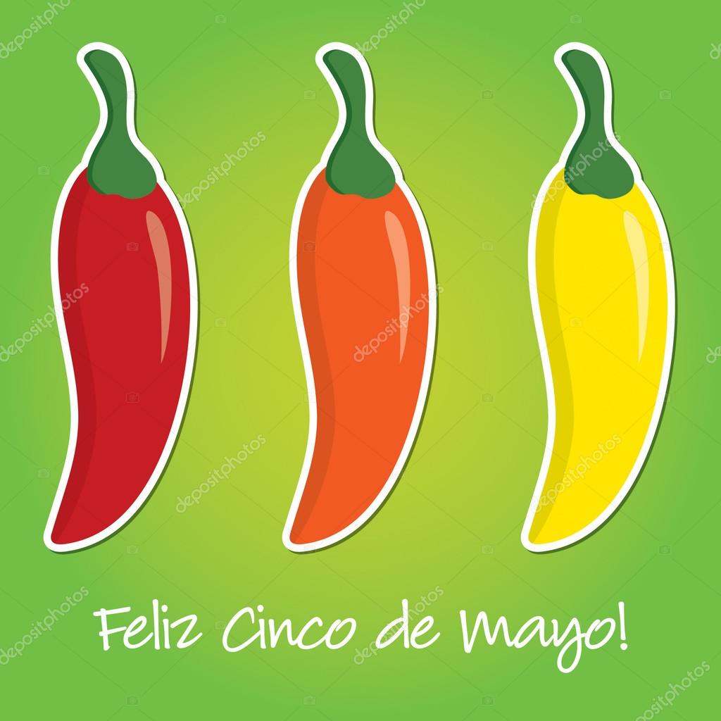 Cinco de Mayo paper cut out card in vector format. Stock Vector Image ...