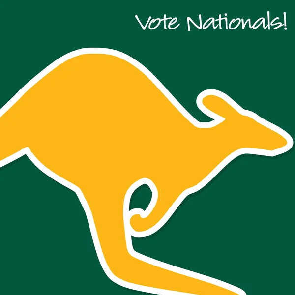 Australian Election card in vector format. Stock Vector Image by ...