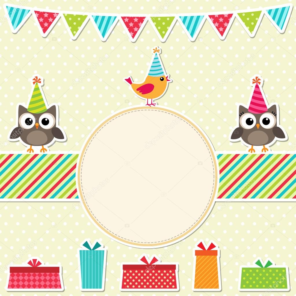 Cute Owl Borders And Frames