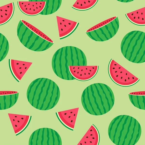 Minimalist watermelon high quality seamless pattern. Cute seamless ...