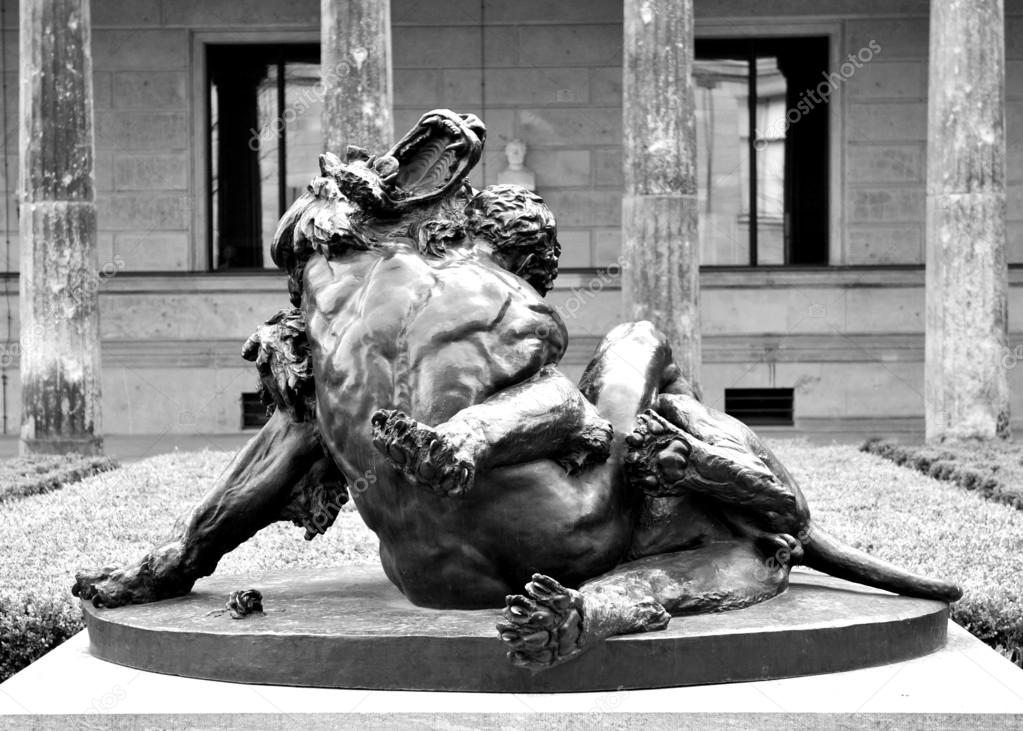 Hercules and Nemean Lion Stock Photo by ©lucianmilasan 53190019