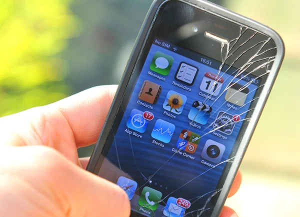 Broken phone - Stock Image - Everypixel