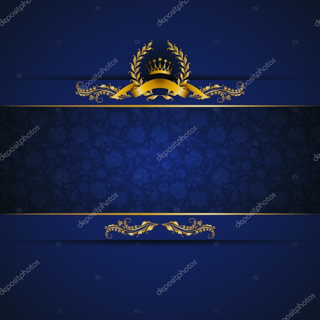 Elegant Royal Blue Background