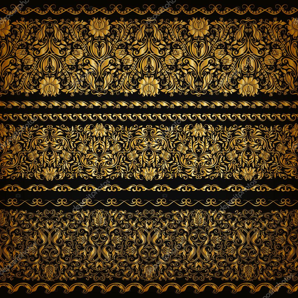 Horizontal elements decoration vector Stock Vector by ©juli_goncharova ...