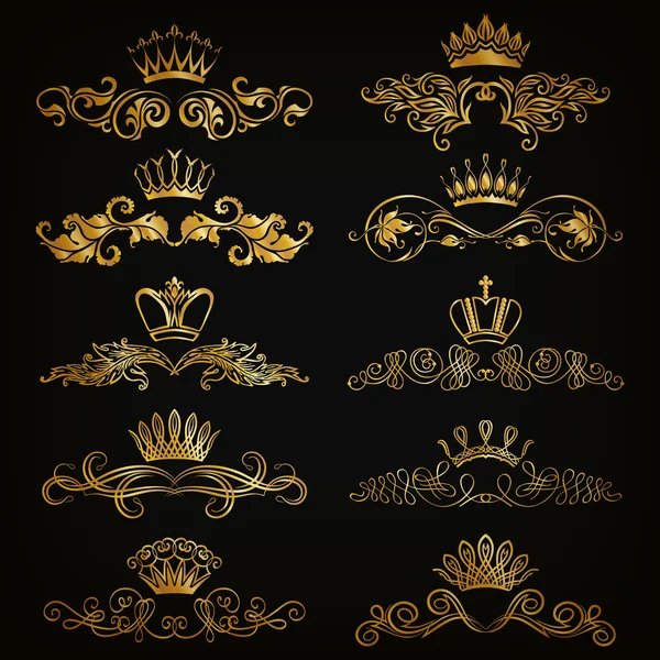 Crown pattern Vector Art Stock Images | Depositphotos