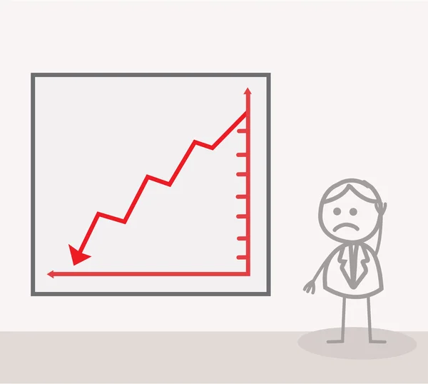 Chart down Stock Vectors, Royalty Free Chart down Illustrations ...