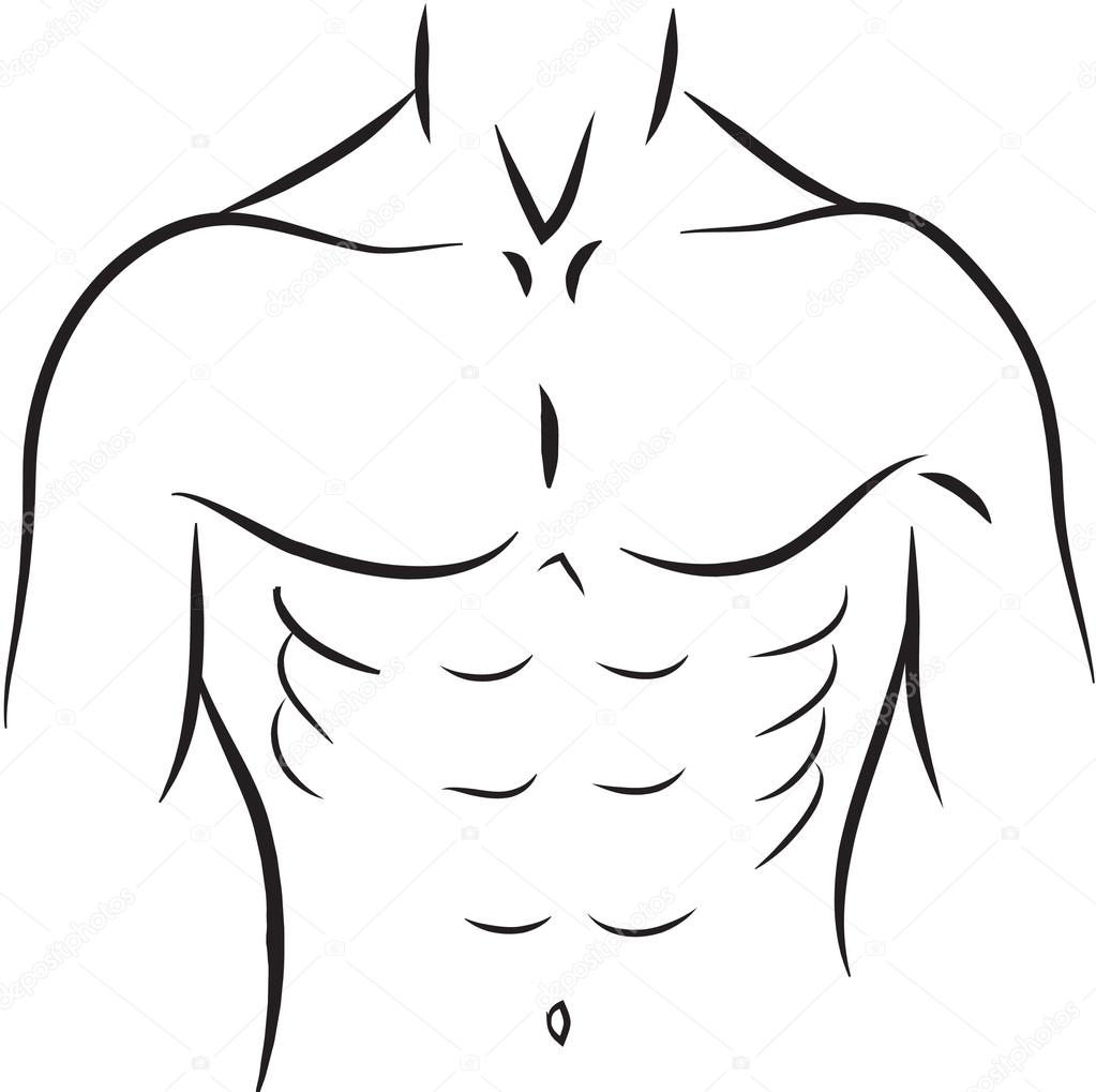 Chest black and white simple line illustration Stock Vector by ...