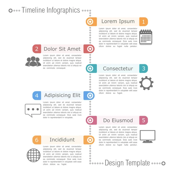 Timeline vertical Stock Vectors, Royalty Free Timeline vertical ...