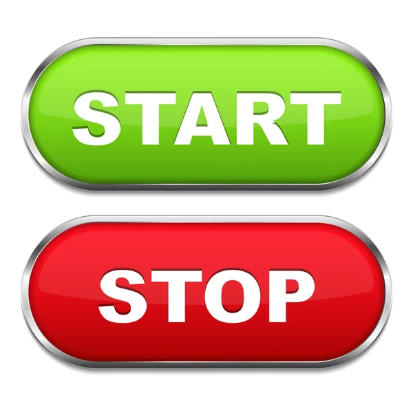 Start Stop Buttons — Stock Vector © human_306 #43636913 Start Stop Buttons — Stock Vector © human_306 #43636913