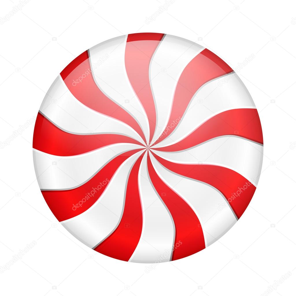 Peppermint Candy Stock Vector by ©human_306 61610799