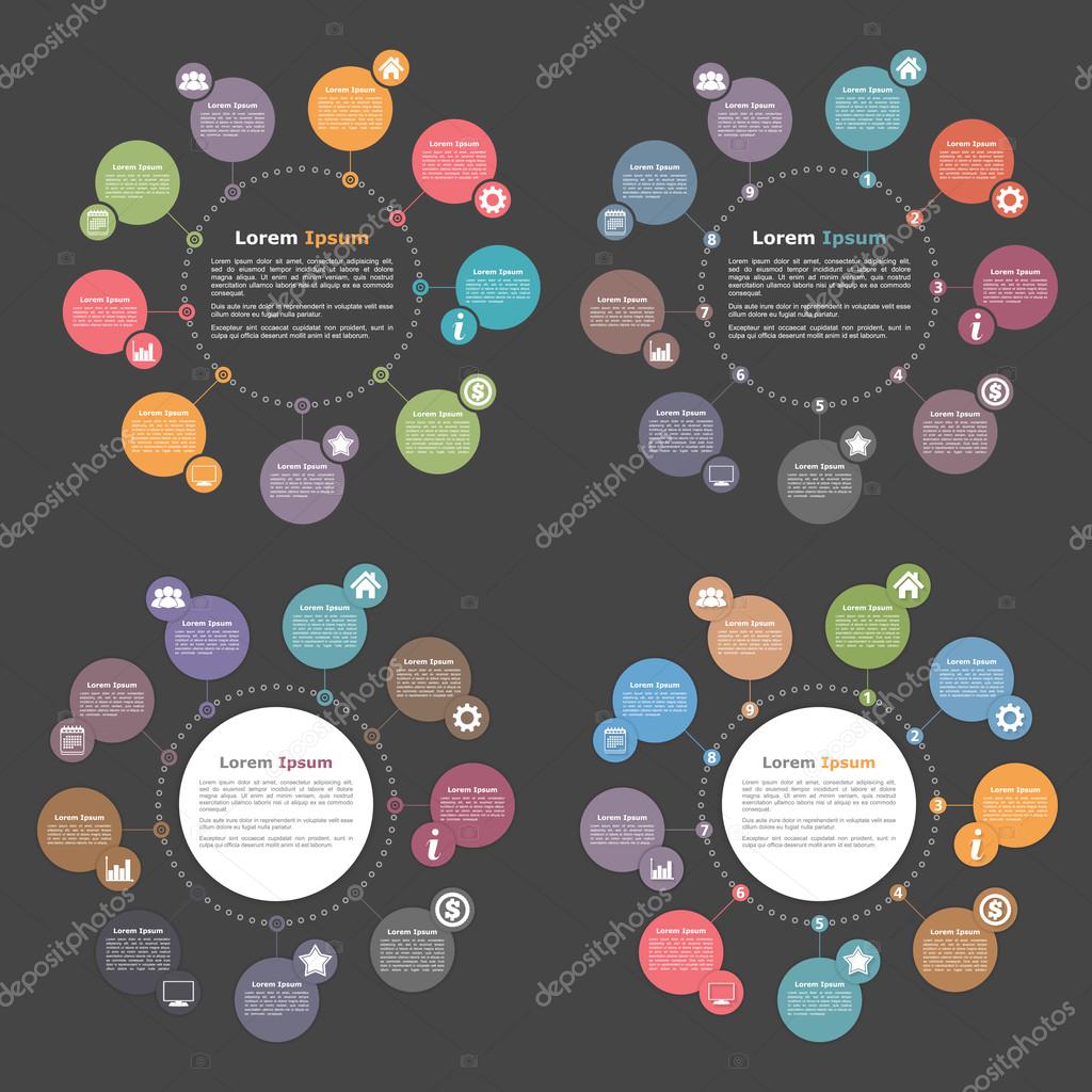Circle Infographics Stock Vector by ©human_306 79382176