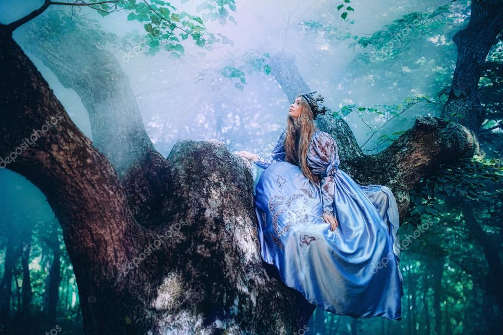 Princess in magic forest — Stock Photo © Fotolit2 #120122628