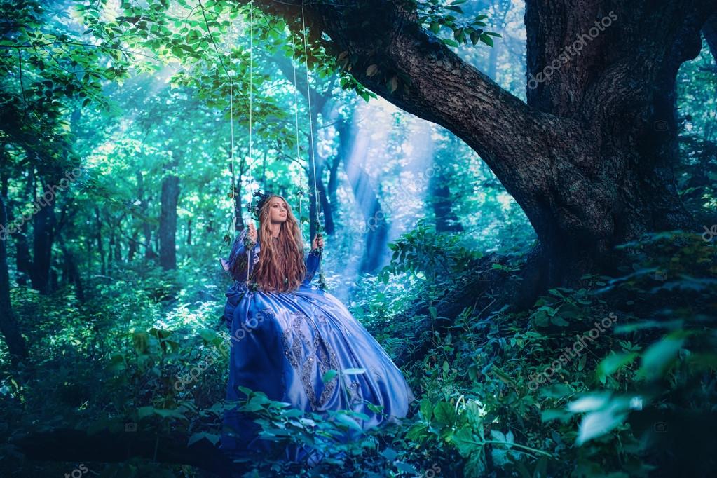 Princess in magic forest Stock Photo by ©Fotolit2 120344962