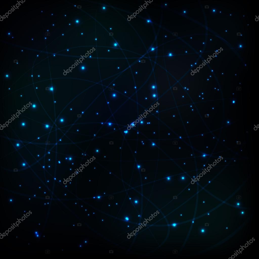 Stars cosmic sky vector background concept Stock Vector Image by ...