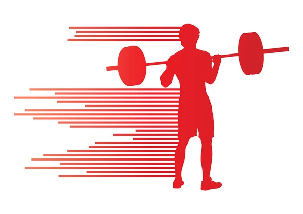 Weightlifter Stock Vector Image by ©Amitofo #1322104