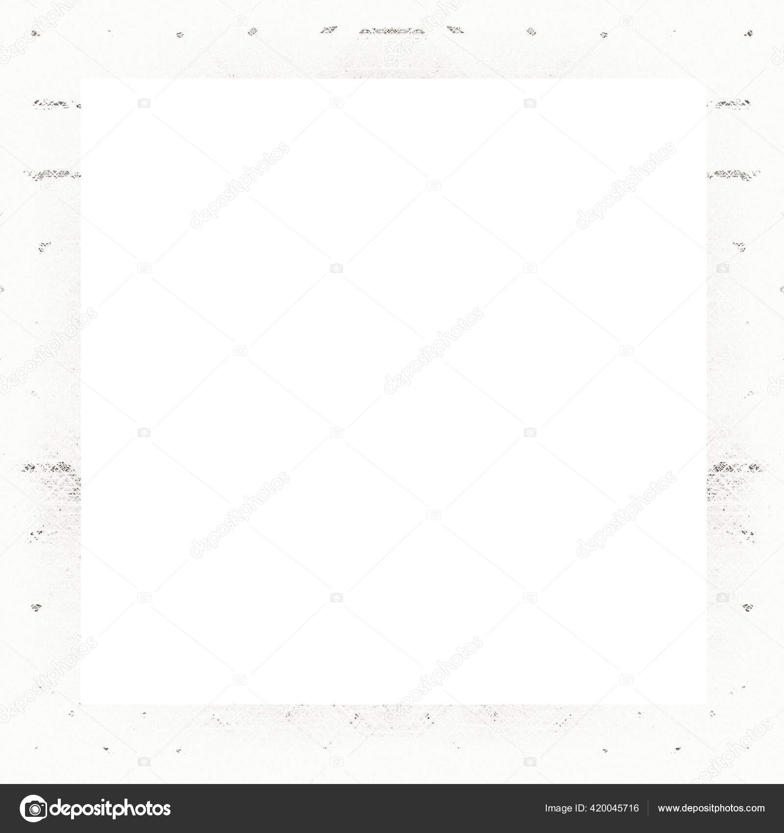 Grunge Frame Scratch Watercolor Effects Black White Texture Copy Space ...