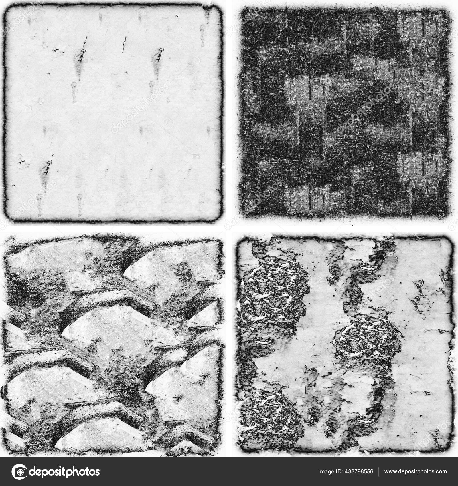 Grunge Texture Background Set Abstract Texture Background Old Concrete ...
