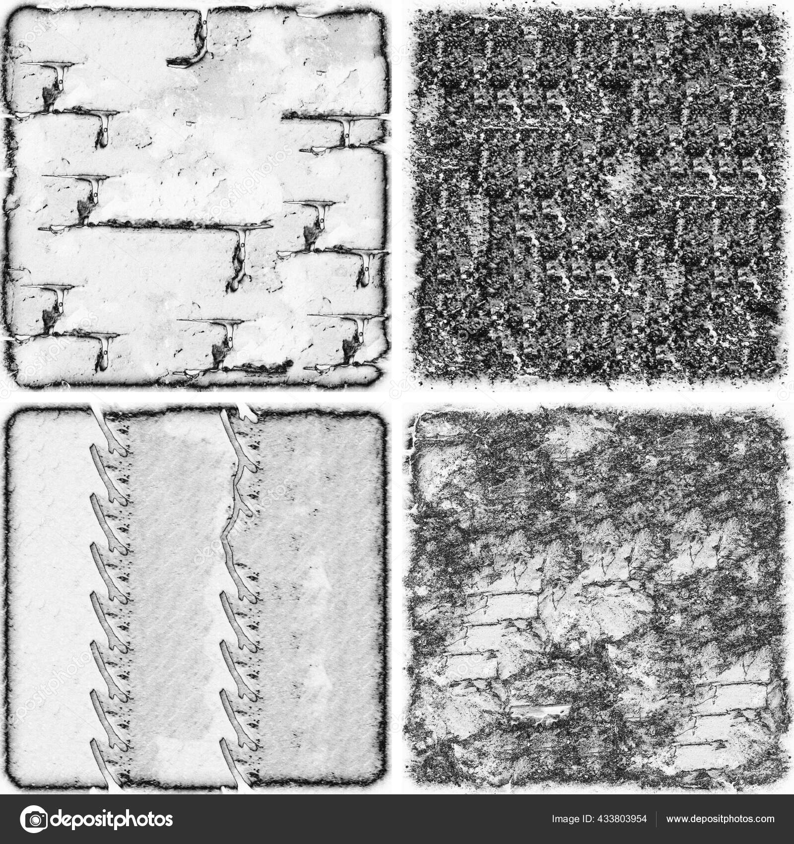 Grunge Texture Background Set Abstract Texture Background Old Concrete ...