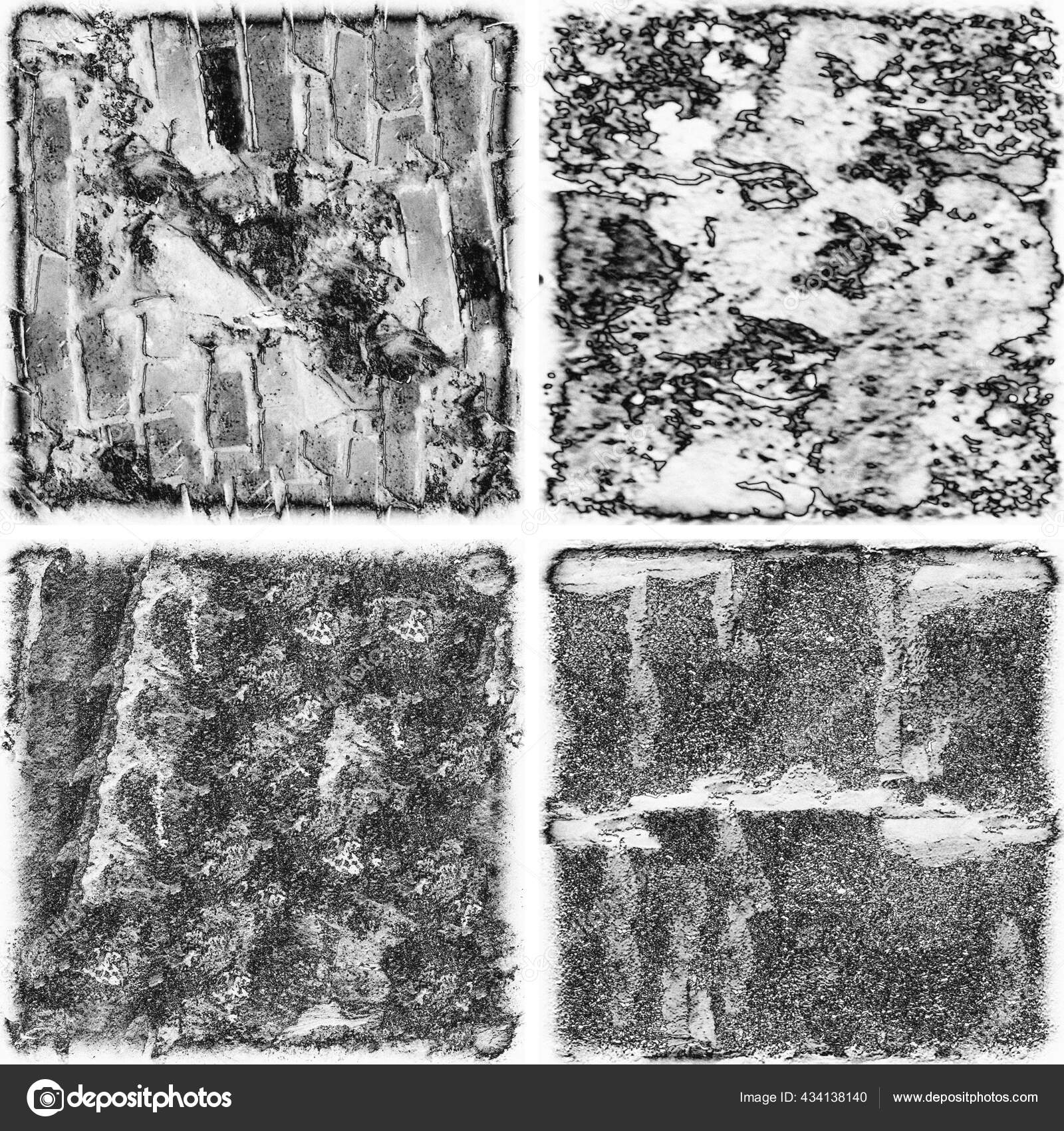 Grunge Texture Background Set Abstract Texture Background Old Concrete ...