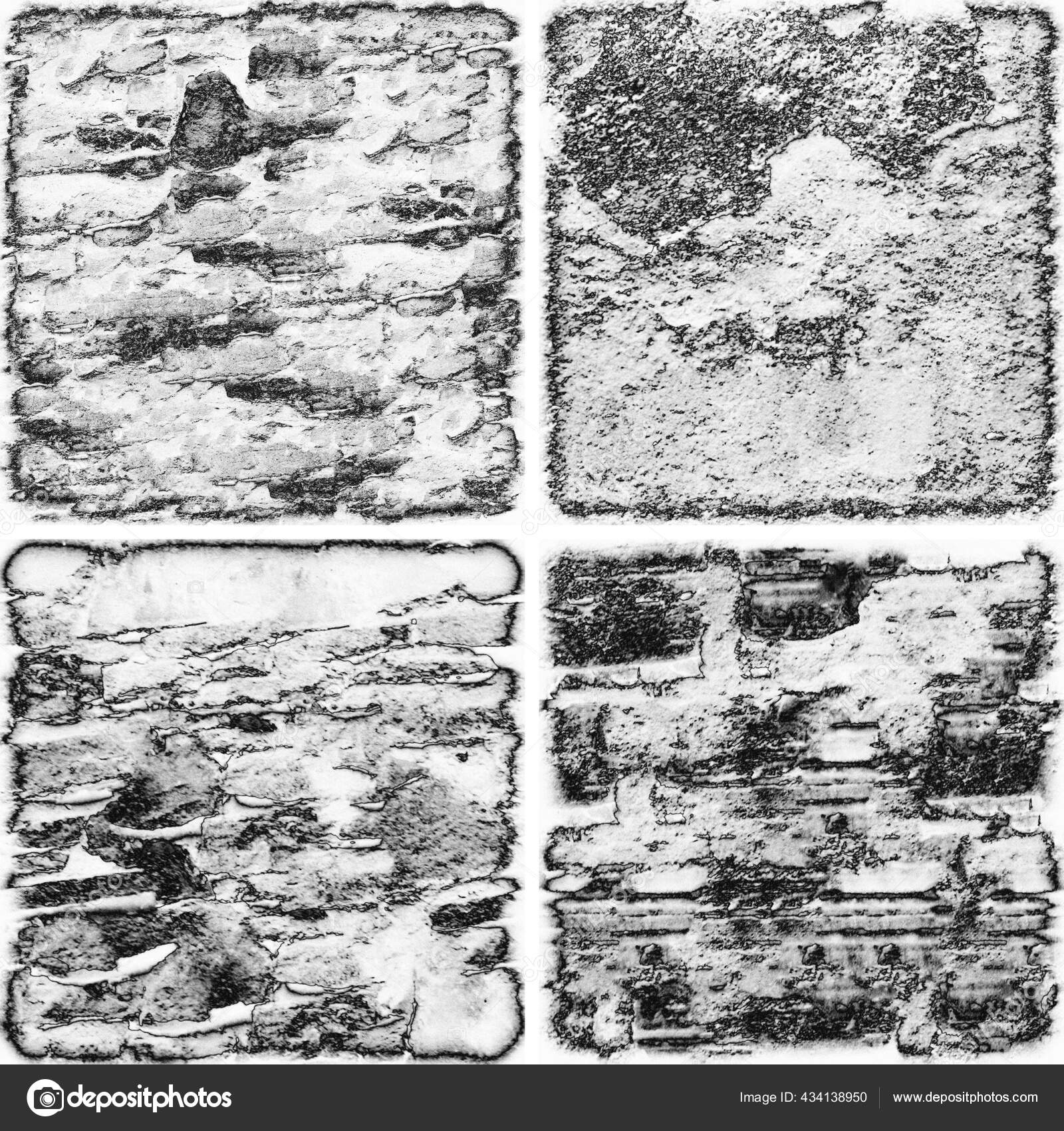 Grunge Texture Background Set Abstract Texture Background Old Concrete ...