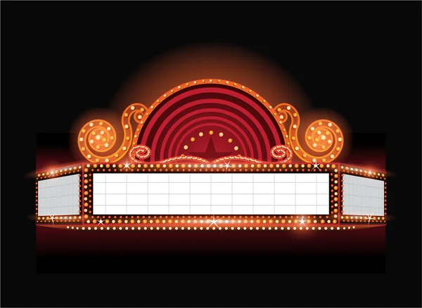 Cinema marquee Vector Images | Depositphotos