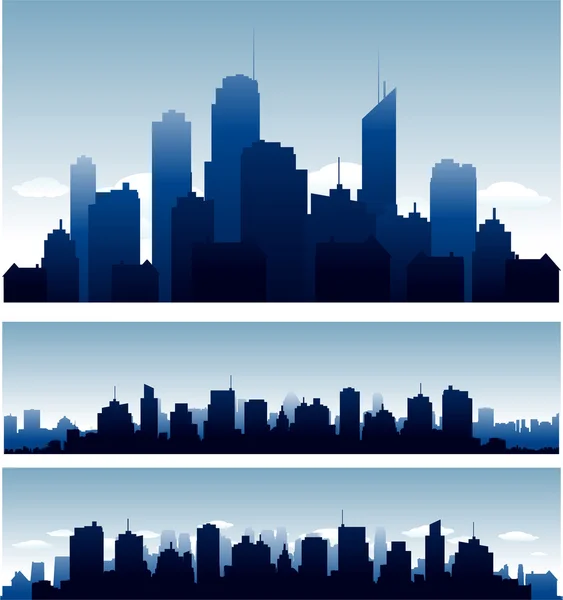 Generic City Skyline Vector