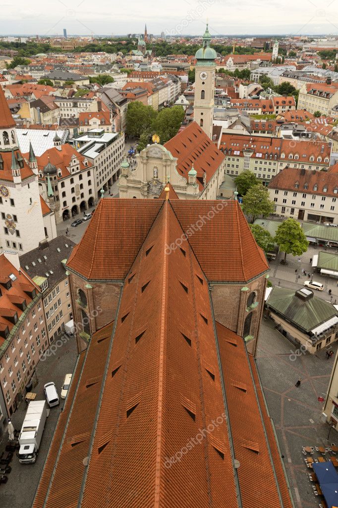 Rooftop view of Munich. – Stock Editorial Photo © andreiorlov #122701878