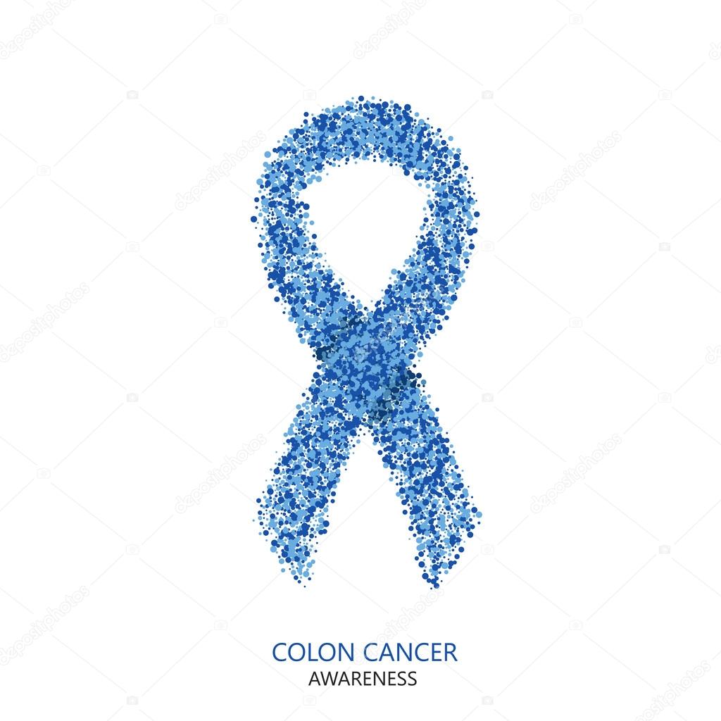Vector modern colon cancer awareness circles desigen Stock Vector Image ...