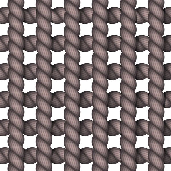 Vector modern rope set on white background. Stock Vector Image by ...