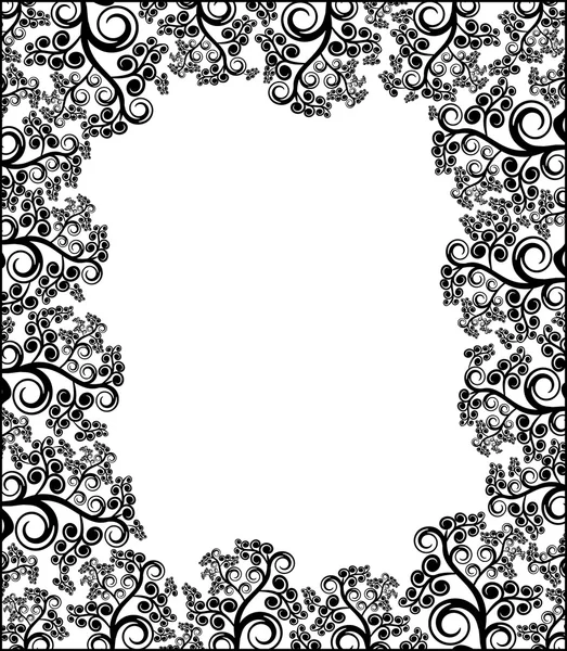 Complicated frame design with curls — Stock Vector © Dr.PAS #6328893