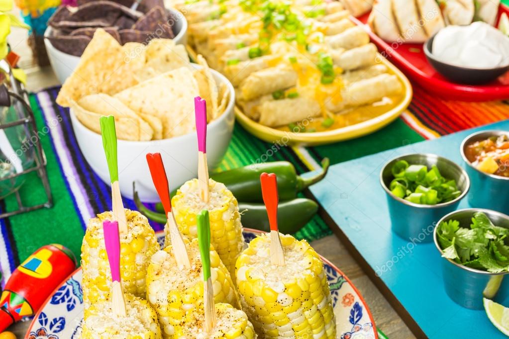 Fiesta buffet table — Stock Photo © urban_light #110323134