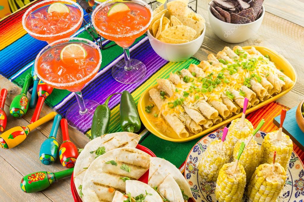 Fiesta buffet table Stock Photo by ©urban_light 110324350