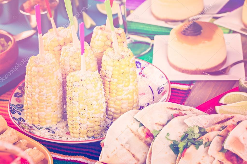 Fiesta buffet table Stock Photo by ©urban_light 110343984