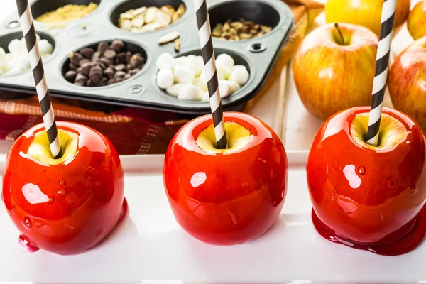 Making candy apples Stock Photos, Royalty Free Making candy apples ...
