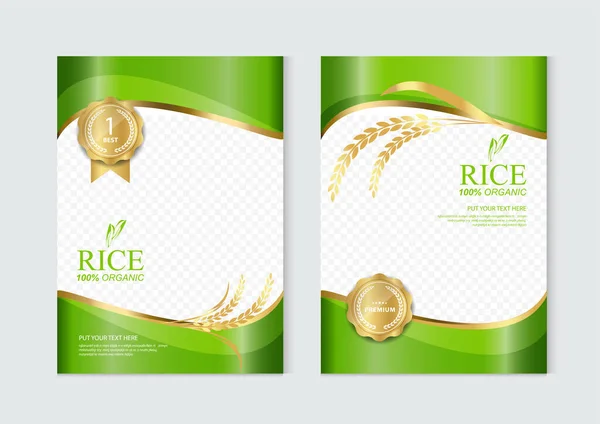 100,000 Rice packaging Vector Images | Depositphotos