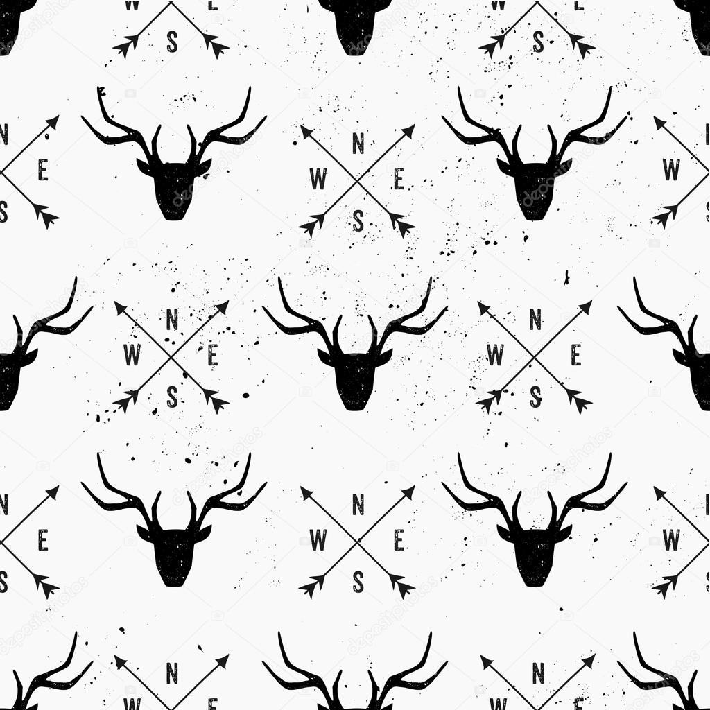 Deer Head Pattern