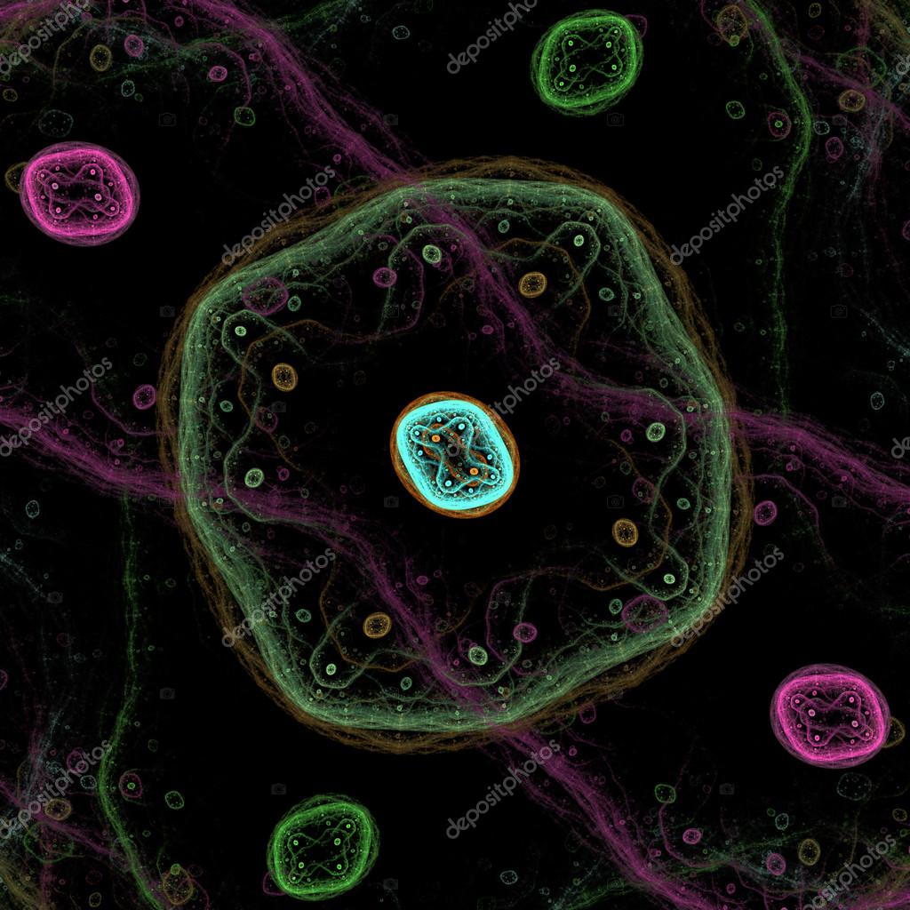Colorful bacteria Stock Photo by ©DarioStudios 55780179