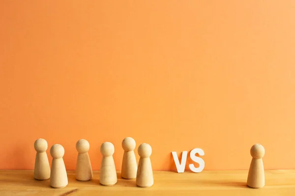 One vs many Stock Photos, Royalty Free One vs many Images | Depositphotos