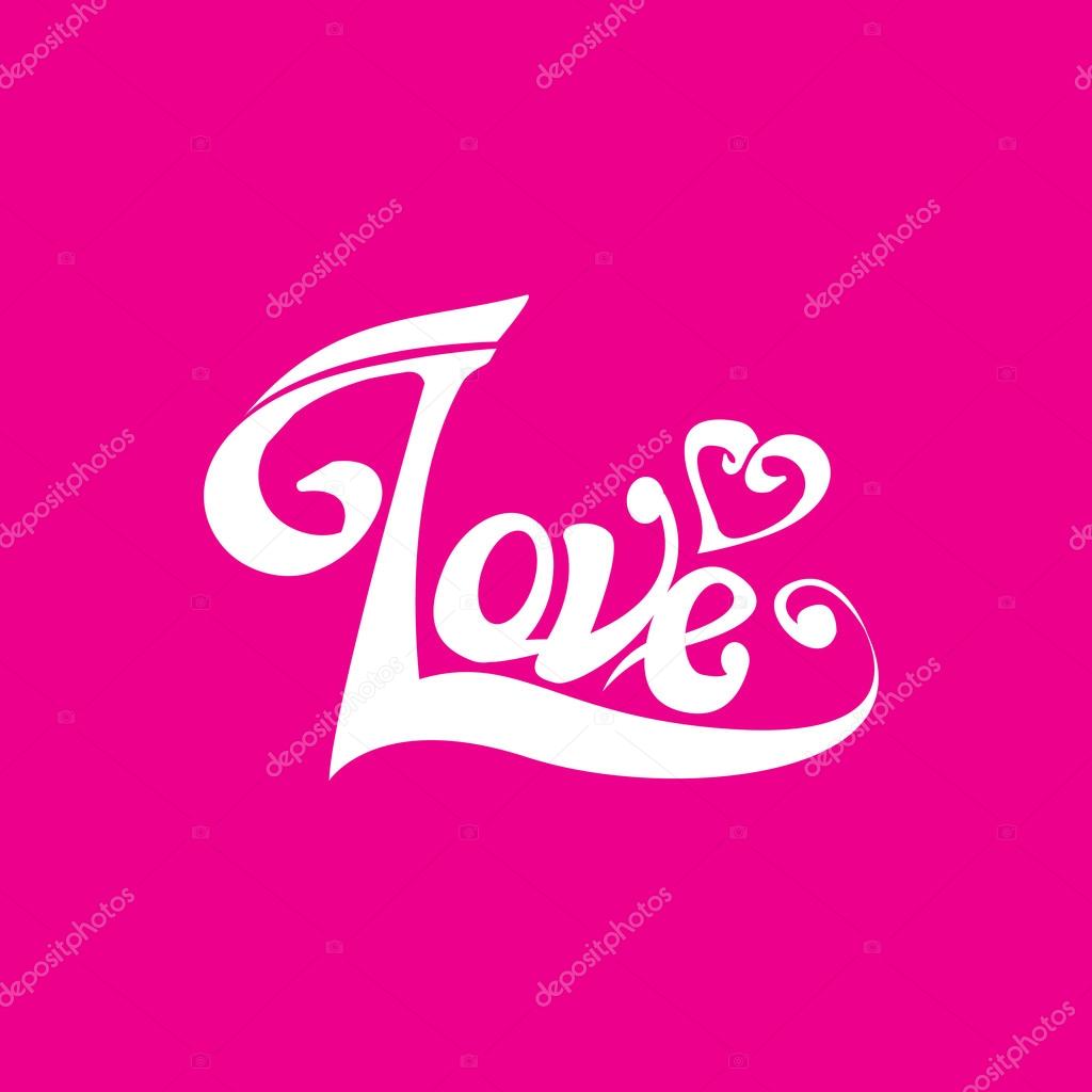 Vector letters love text doodles Stock Vector by ©zm1ter 114224172