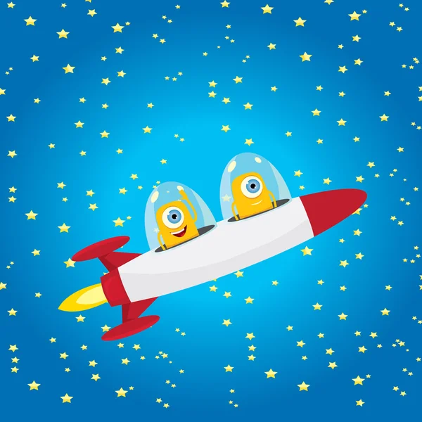 Alien spaceship . orange alien in space vector. Stock Vector by ©zm1ter ... Alien spaceship . orange alien in space vector. Stock Vector by ©zm1ter ...