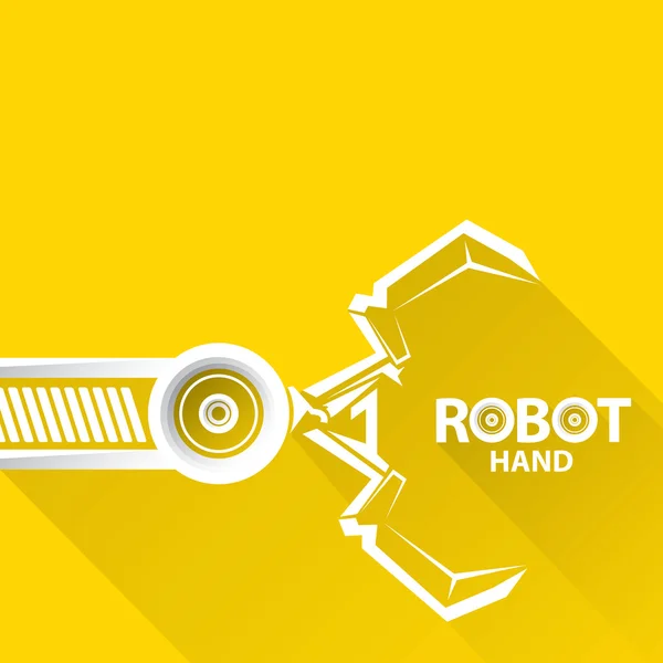 Vector robotic arm symbol. robot hand. Stock Vector Image by ©zm1ter ...