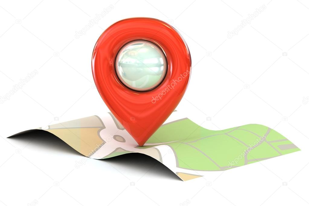 Red Map pointer icon Stock Illustration by ©rustonwayne #67449415