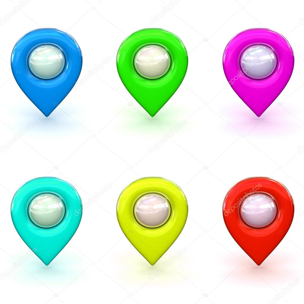 3d Rendered Map Icon Selection Stock Photo by ©rustonwayne 67449471