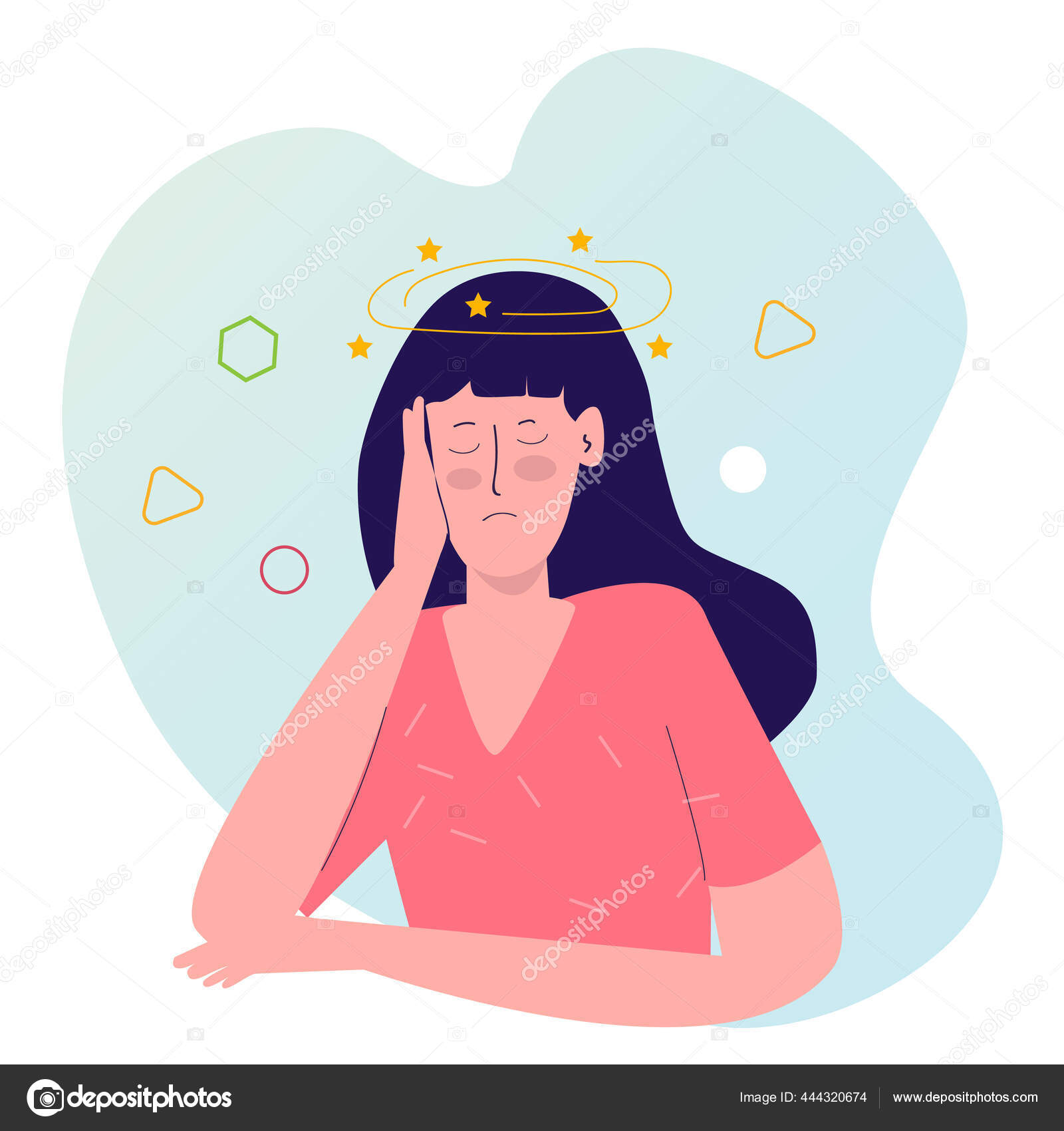 Dizzy Stars Around Head