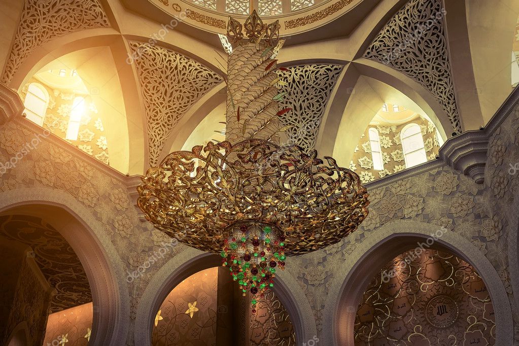 Indoor view of Grand Mosque Stock Photo by ©yuran78 115010102