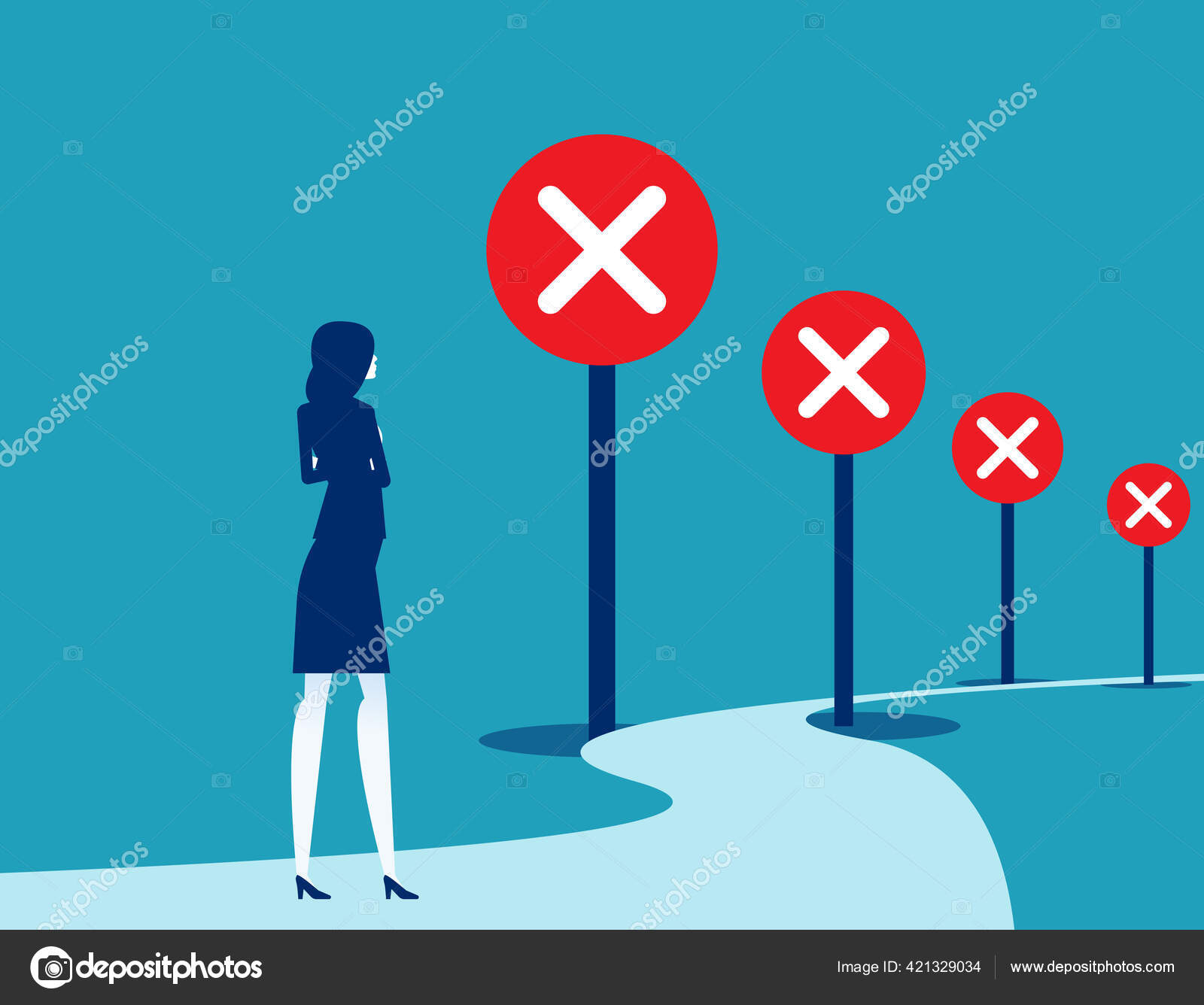 Traffic Sign Prohibiting Passing Warning Symbol Stock Vector by ©zentro ...