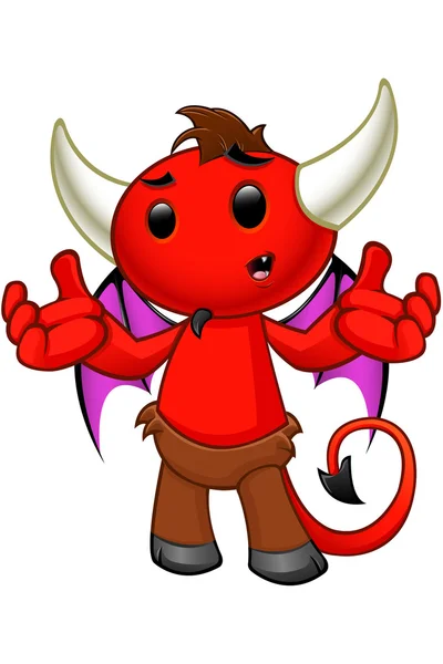 Cartoon Devil Character Stock Illustration by ©npr1977 #125653632
