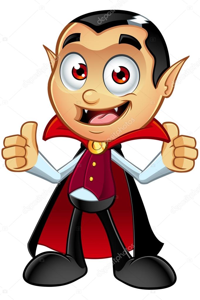 Dracula Cartoon Character — Stock Vector © npr1977 #116543448
