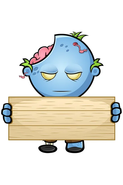 Blue Cartoon Zombie Character Stock Illustration by ©npr1977 #54798313