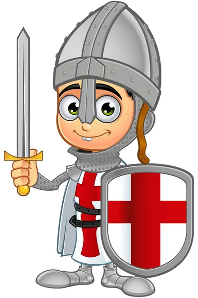 St. George Boy Knight Character Stock Vector Image by ©npr1977 #70571367